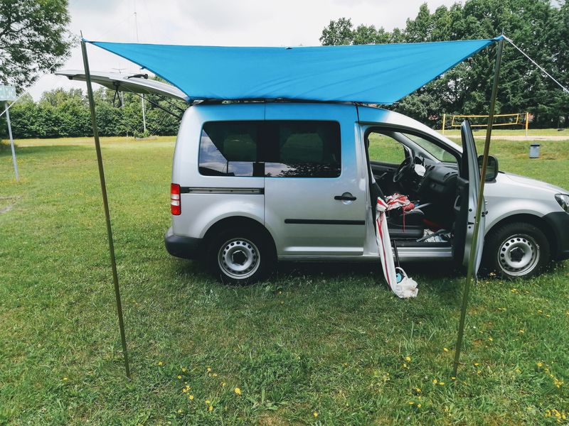 #11 Caddy III Ausbau – Tarp for two – or more … – raus&weg-BLOG