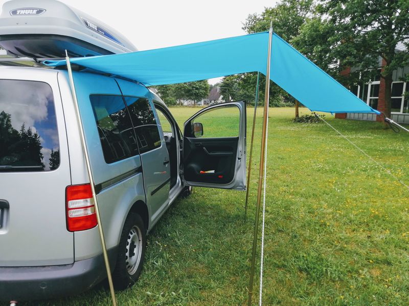 #11 Caddy III Ausbau – Tarp for two – or more … – raus&weg-BLOG